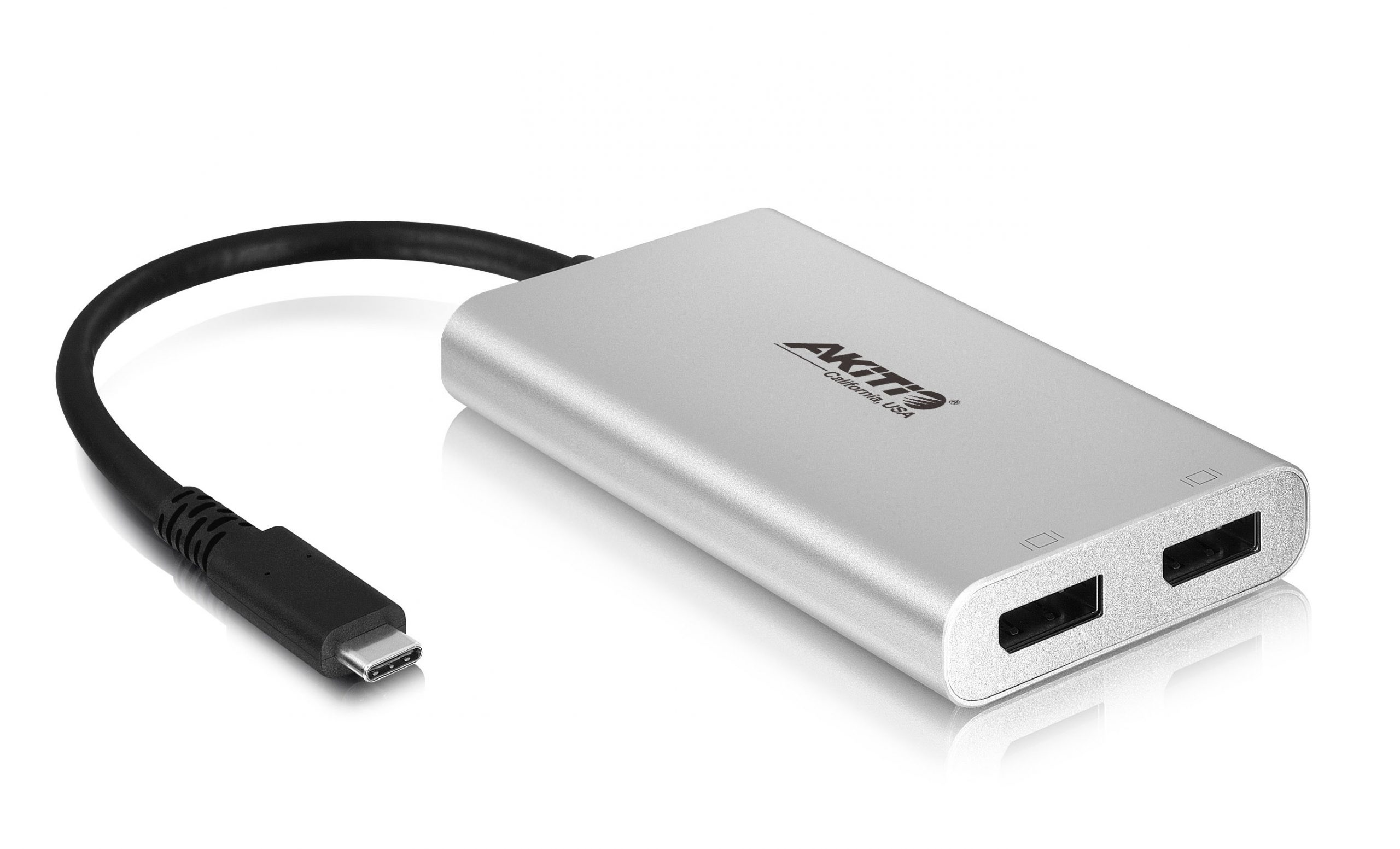 Thunderbolt 3 - DisplayPort 変換アダプター「AKiTiO T3-2DP」取扱開始のご案内 - アミュレット株式会社